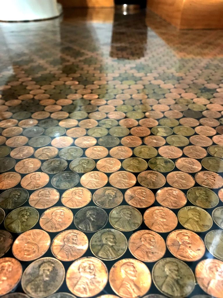 Embedding Objects in Epoxy Floors - Seattle Surfaces